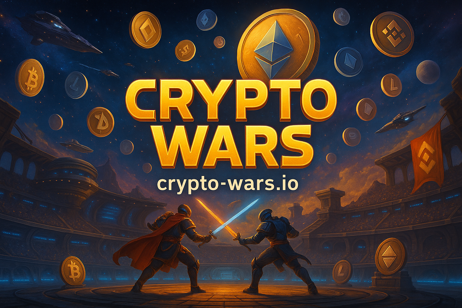 Crypto Wars - Free Multiplayer Cryptocurrency Battle Game
